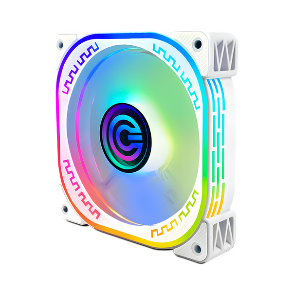 Infinity X1 ARGB White Gaming LED Fan | High Performance & Stunning ...