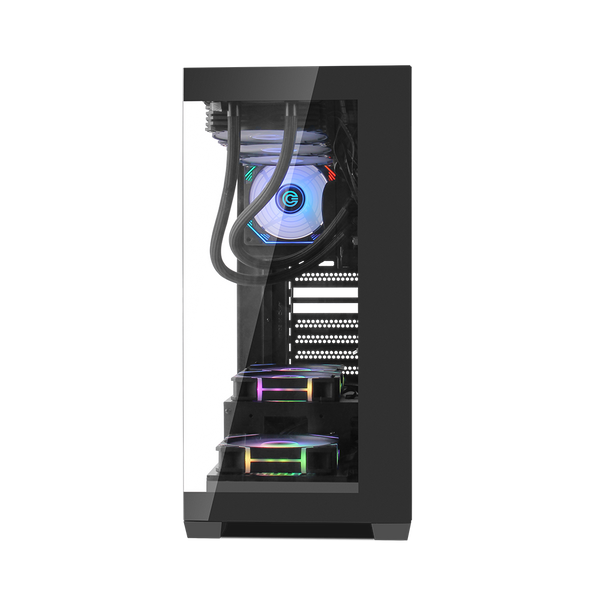 Defender ZX1 Mid- Tower Computer Case Gaming Cabinet - Black